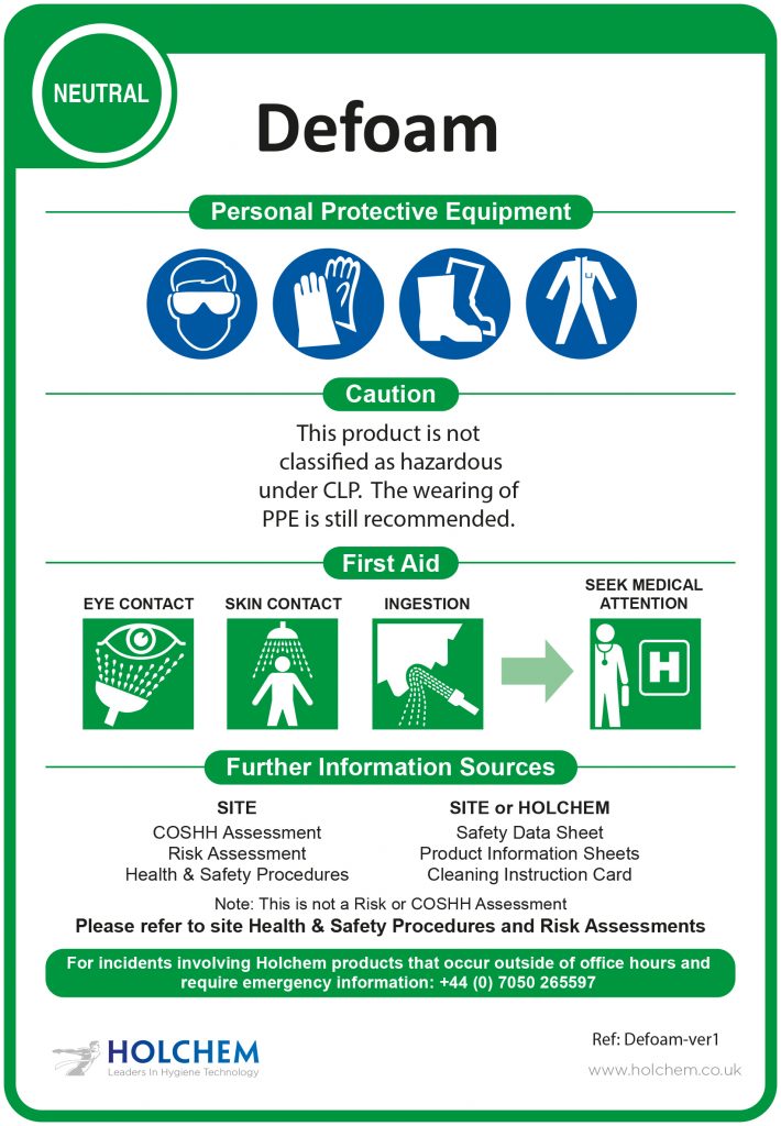 DEFOAM - IK Supplies